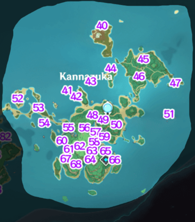 KANNAZUKA ELECTROCULUS LOCATION Genshin Impact | HoYoLAB