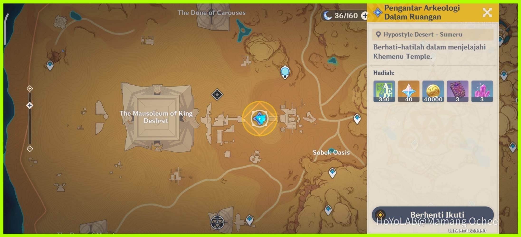 ALL PUZZLE DI WORLD QUEST MIMPI EMAS - SUMERU DESERT (Part 1) Genshin ...