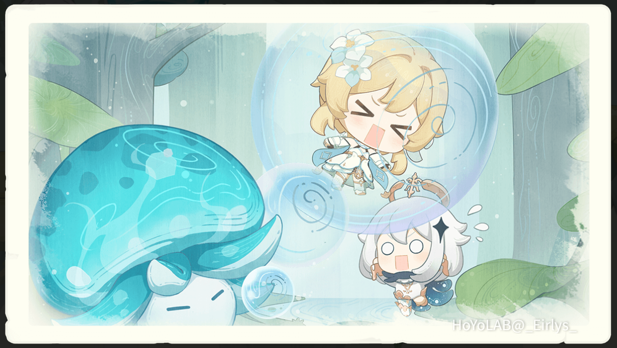 Hydro fungi are so cute 🥺 Genshin Impact | HoYoLAB