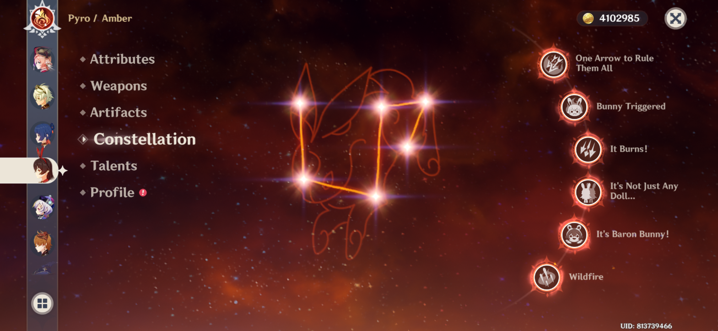 Finally C6 Amber! Genshin Impact | HoYoLAB