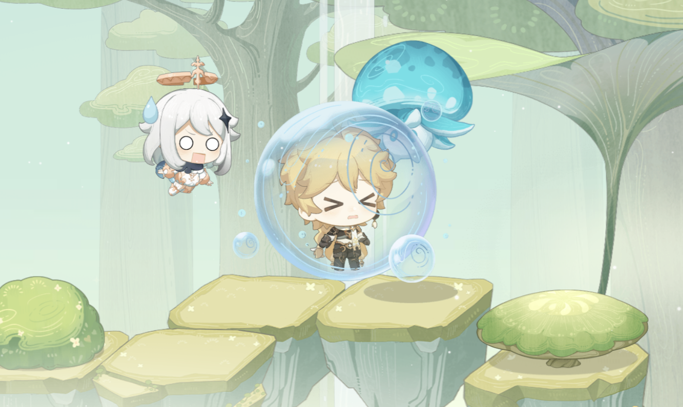 Floating with Hydro Fungus Genshin Impact | HoYoLAB