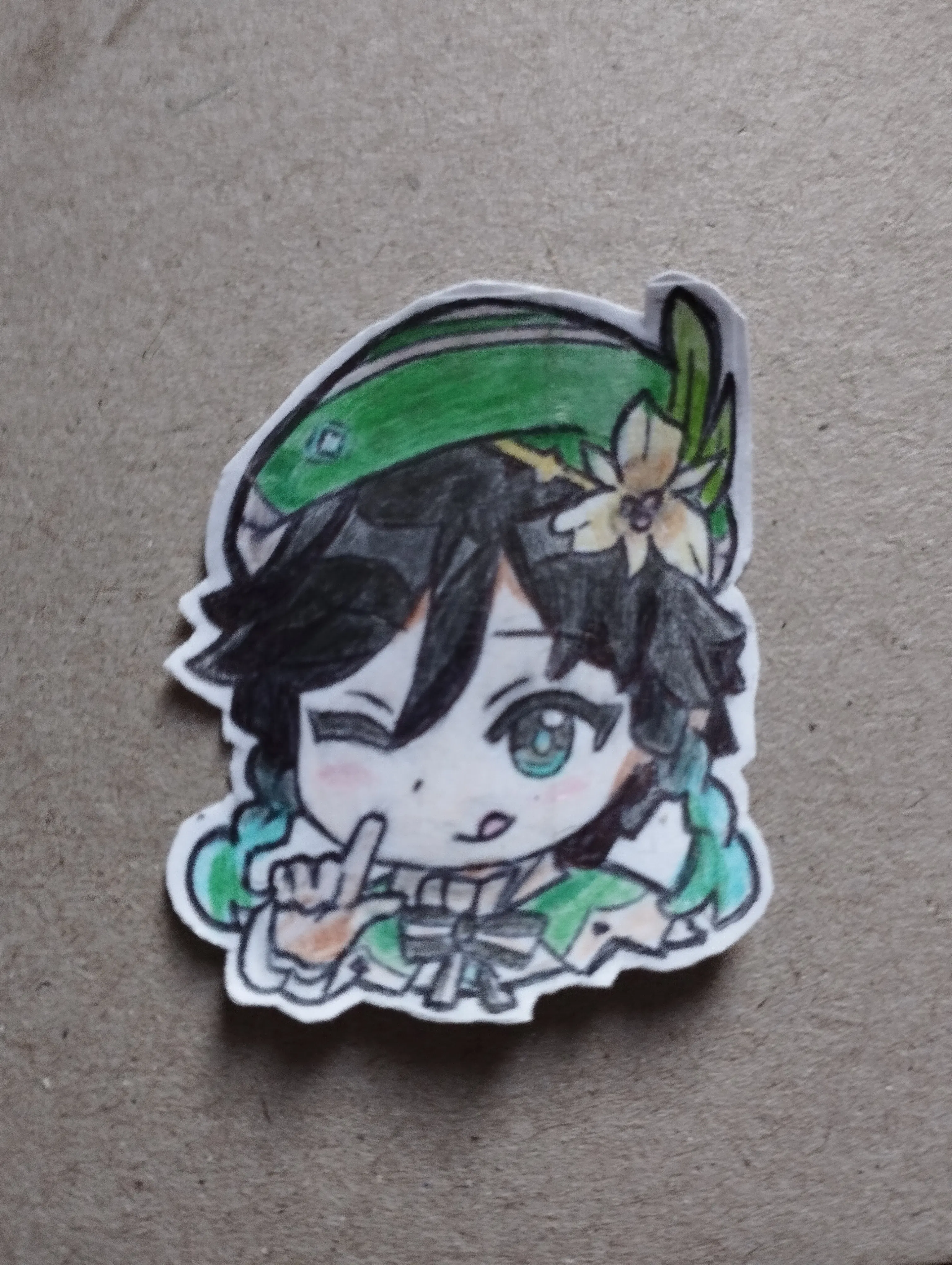 Venti Sticker (Again)! Genshin Impact | HoYoLAB