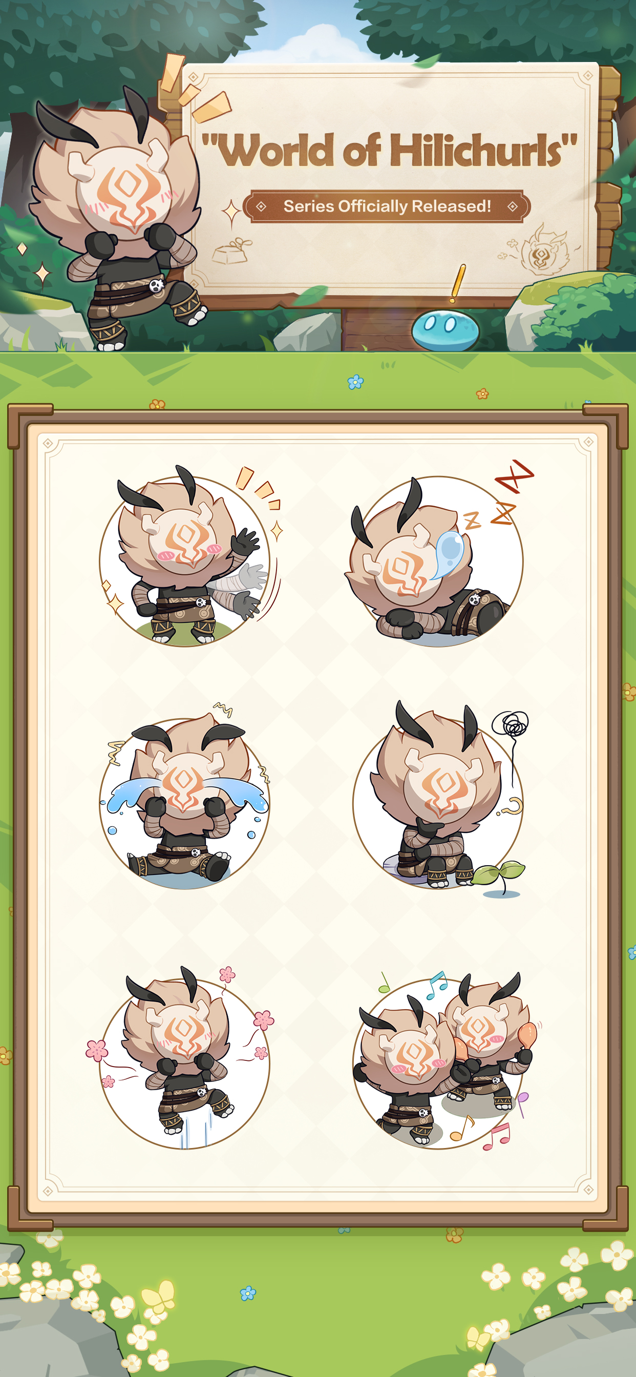 The "World of Hilichurls" Series Is Officially Released! Decorate Your ...