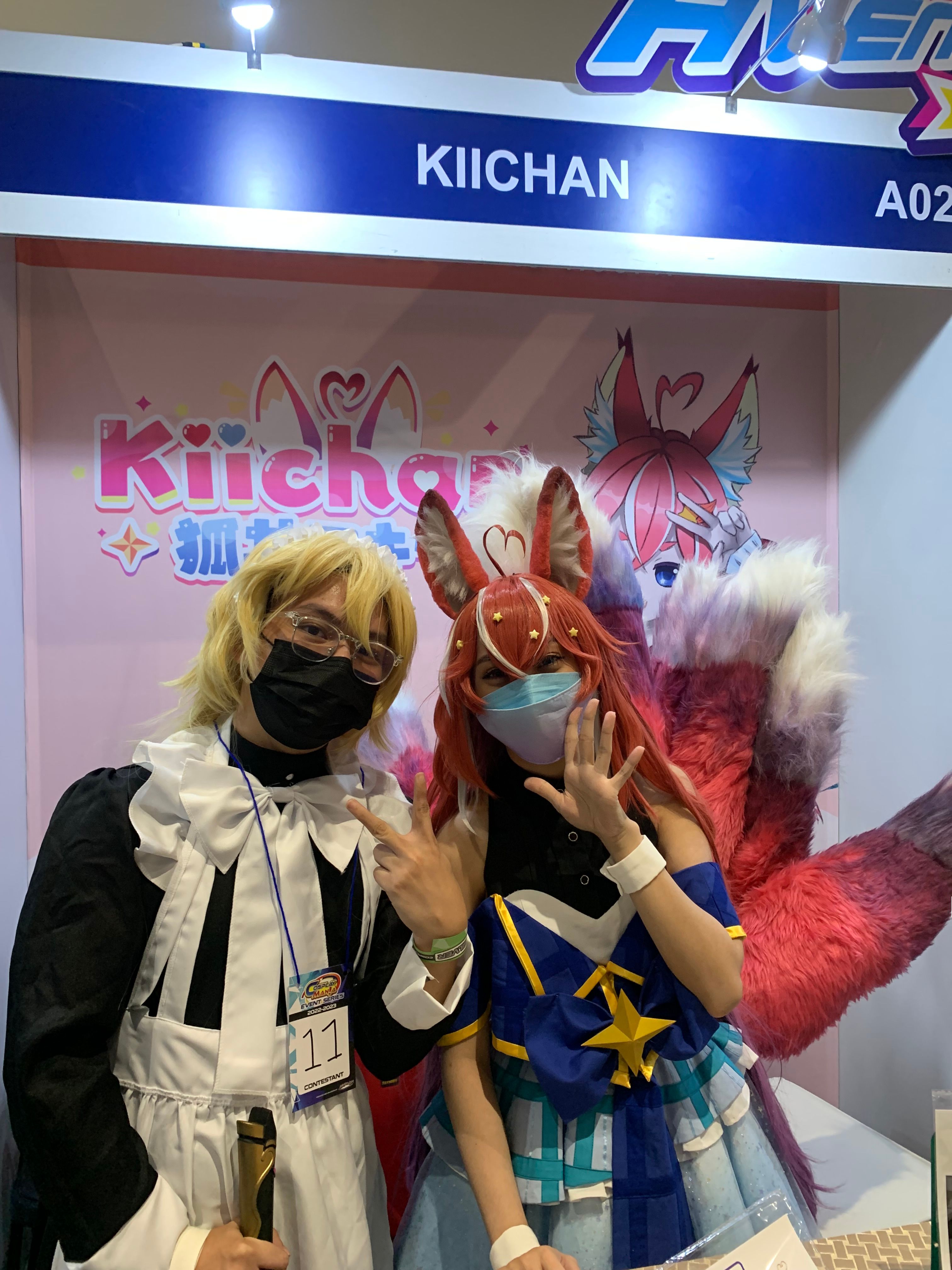 Did a cosplay earlier and I know it looks like scuffed Aether Genshin ...