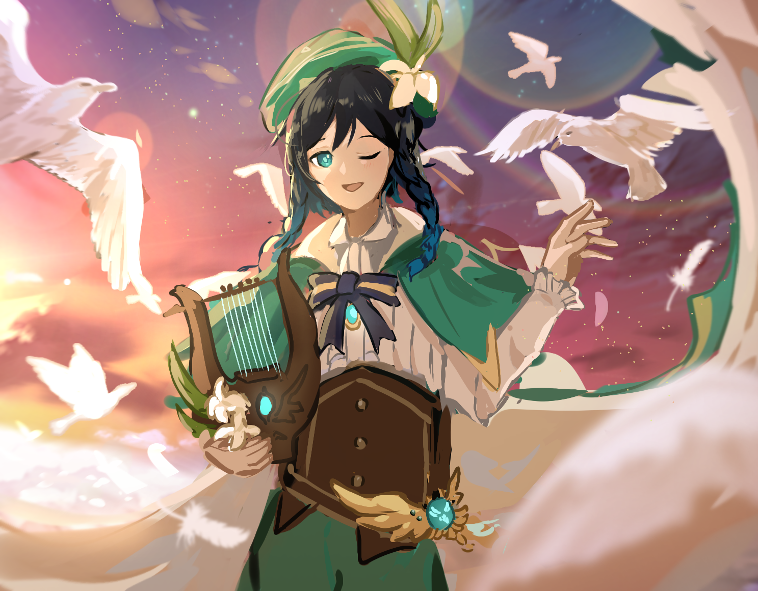 singing with the birds Genshin Impact | HoYoLAB