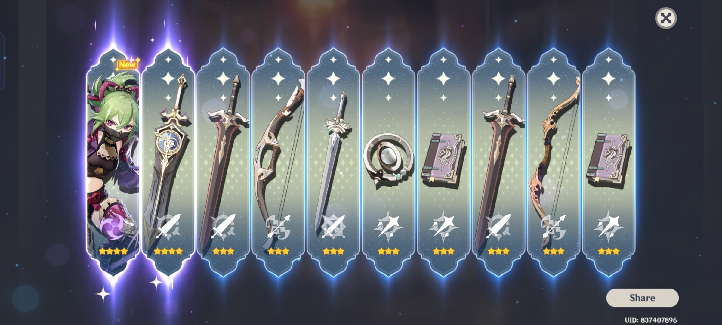 Daily Ten Pulls (1/5) Genshin Impact | HoYoLAB