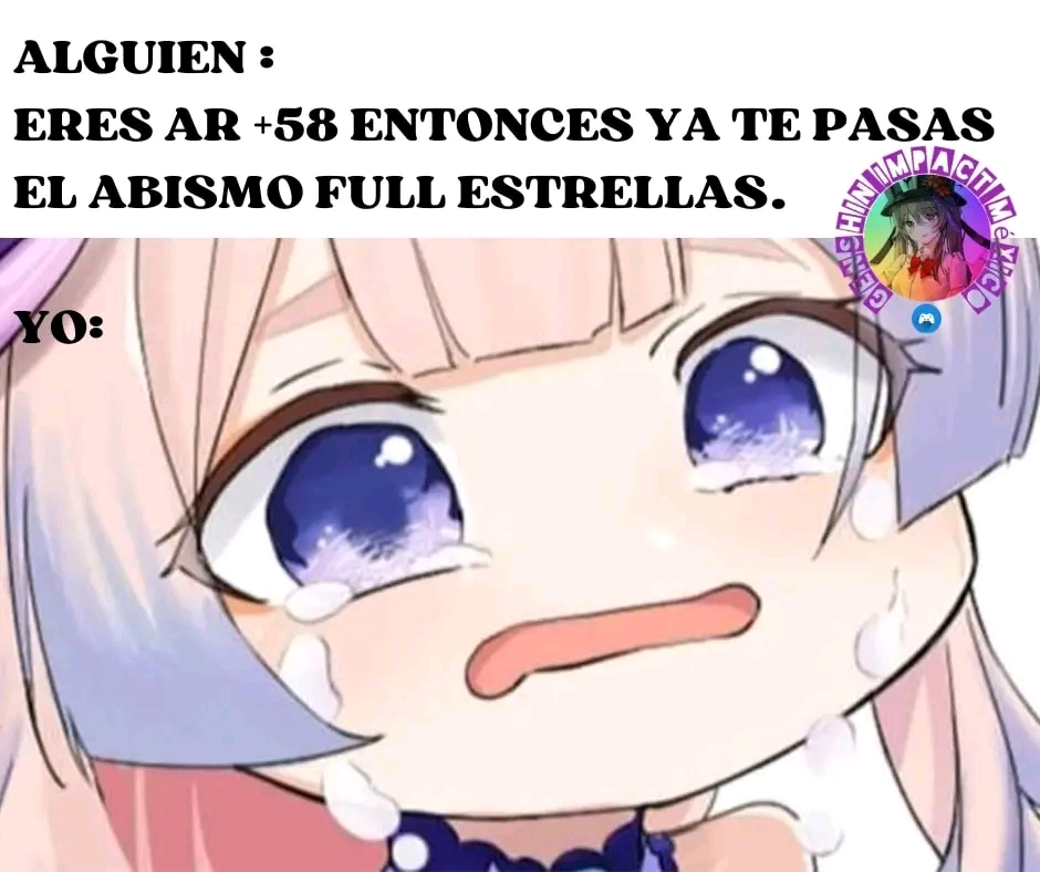 Soy yo XD :'( Genshin Impact | HoYoLAB