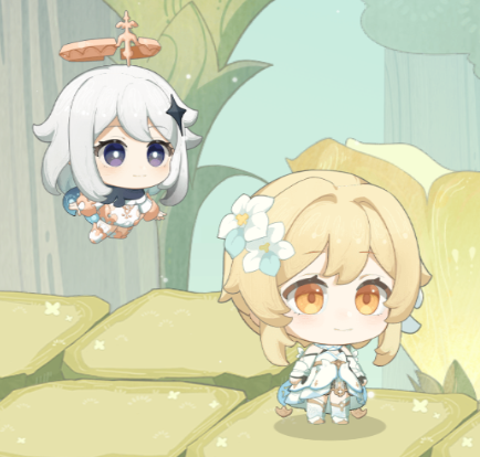 lumine and paimon are really cute Genshin Impact | HoYoLAB