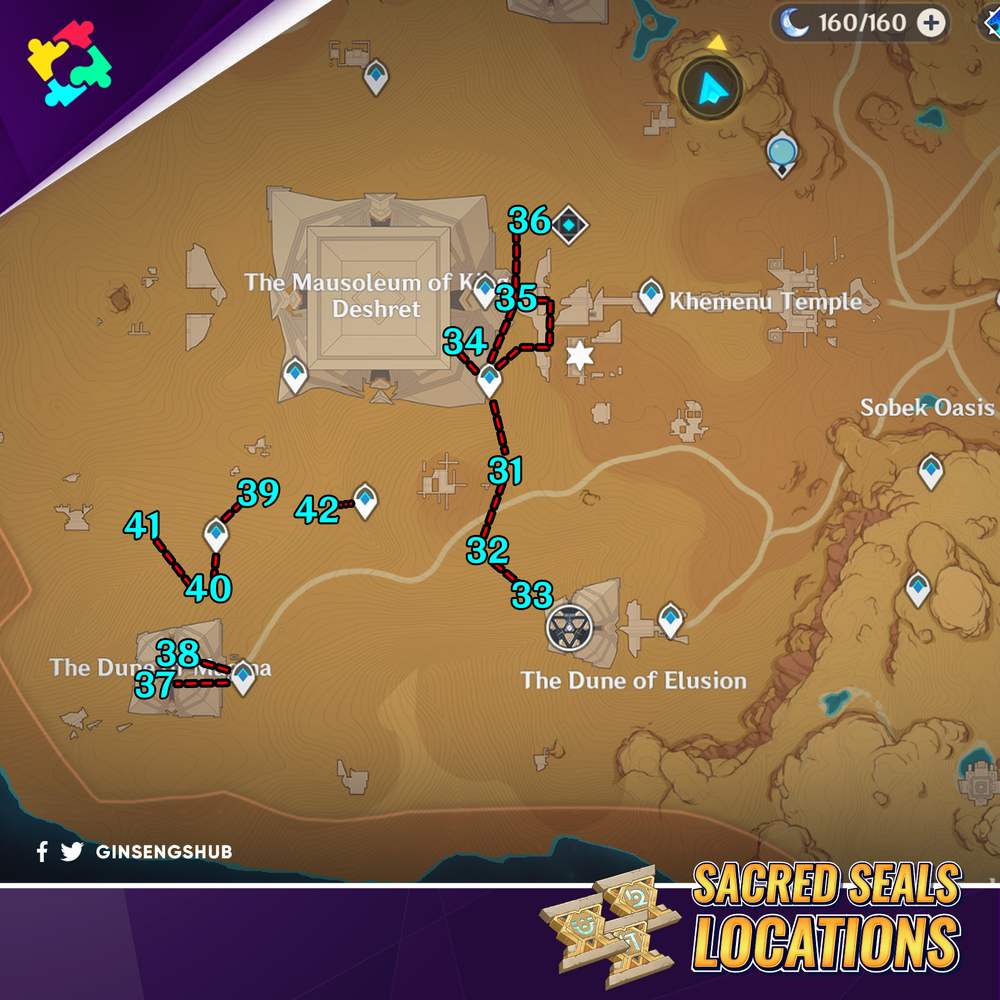 [v3.0] 60 Sacred Seals Locations PART 2 (60/60) Genshin Impact | HoYoLAB