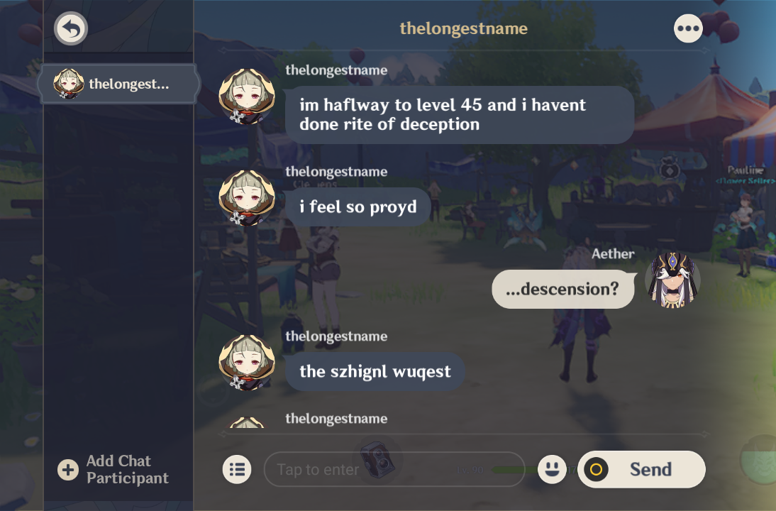 conversation between my new friend and i 💀 Genshin Impact | HoYoLAB