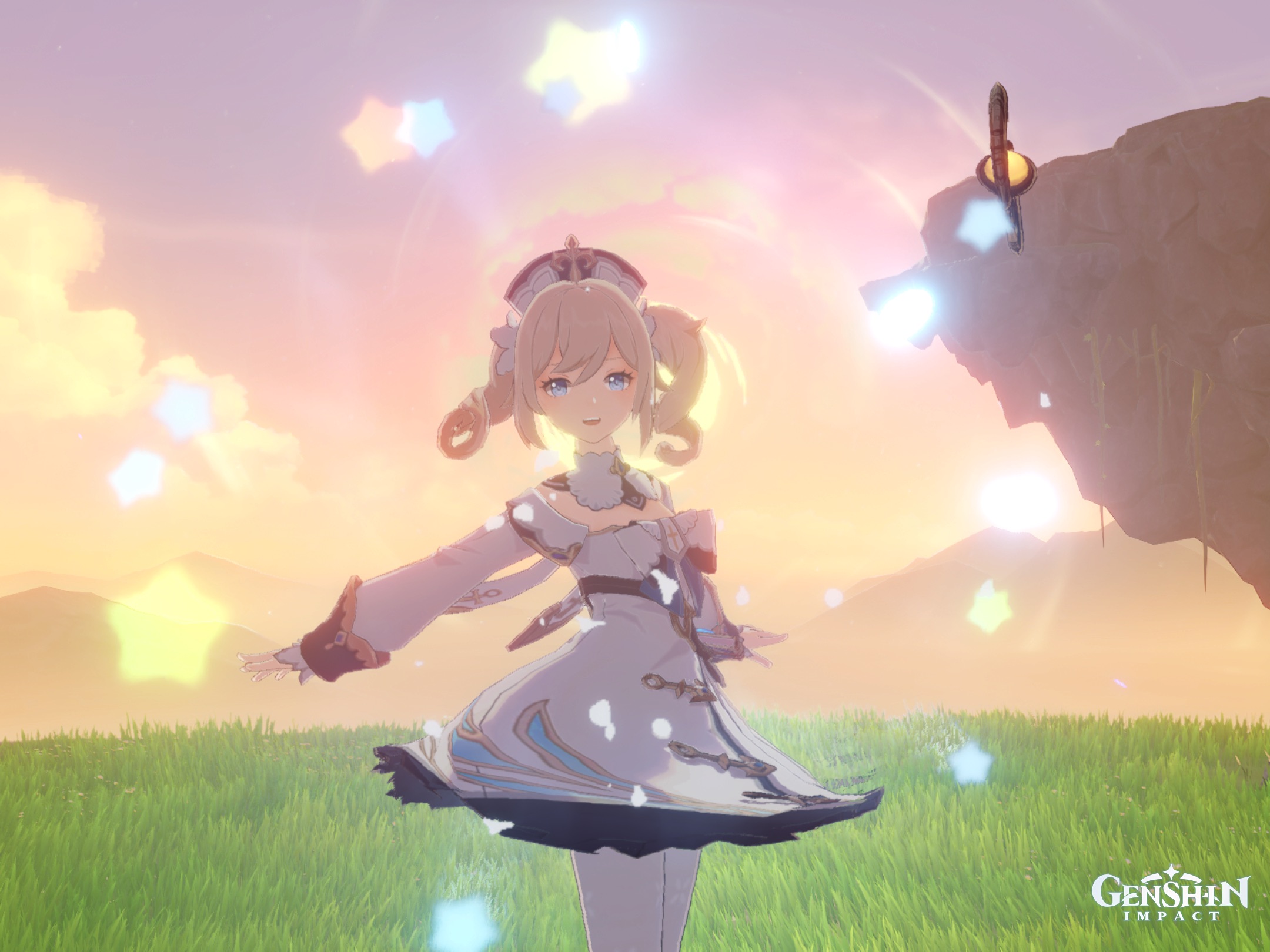 The Kind-hearted Deaconess of the Church of Favonius Genshin Impact ...