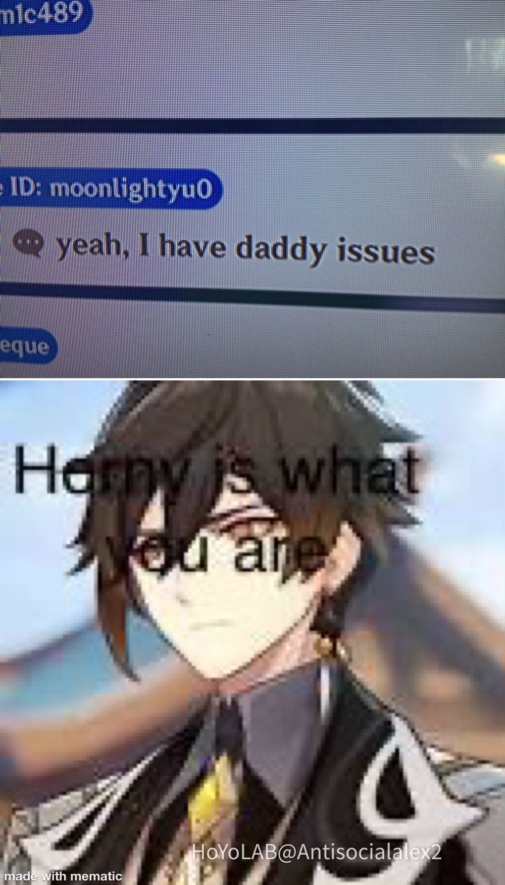 Bios getting more sus by the hour Genshin Impact | HoYoLAB