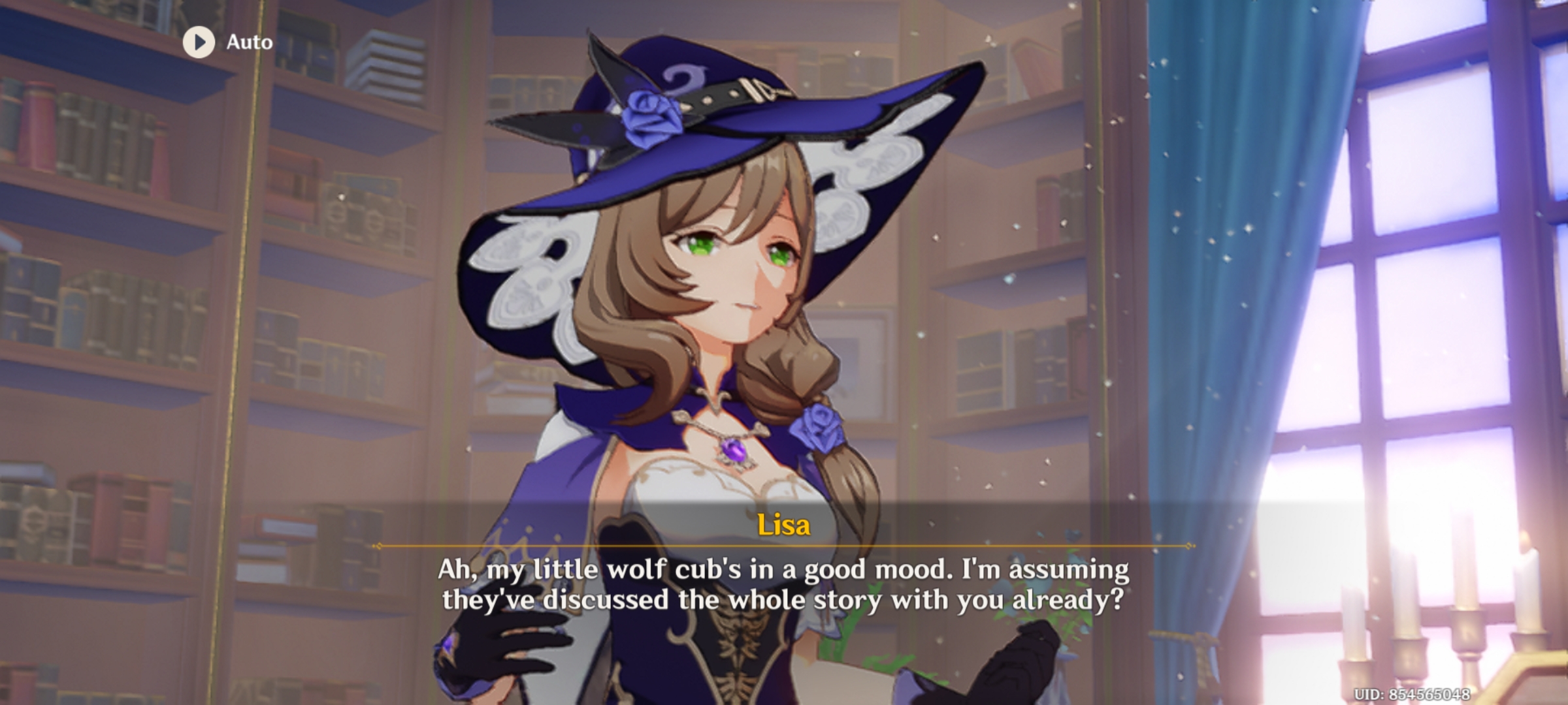 Lisa calling Razor "my little wolf cub" 😭 ️ Genshin Impact | HoYoLAB
