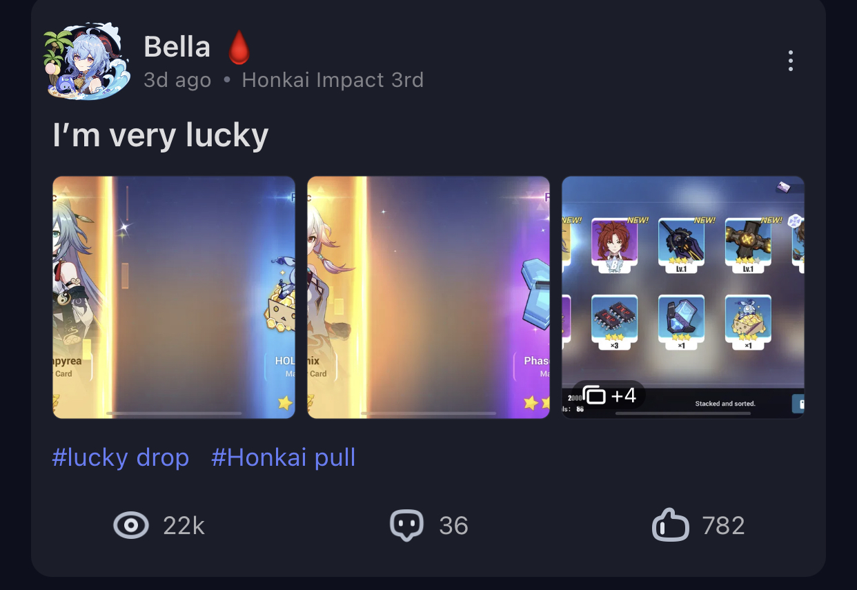 OMG TY FOR THE SUPPORT Honkai Impact 3rd | HoYoLAB