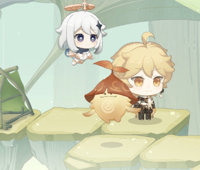 Tiny paimon and aether :) Genshin Impact | HoYoLAB