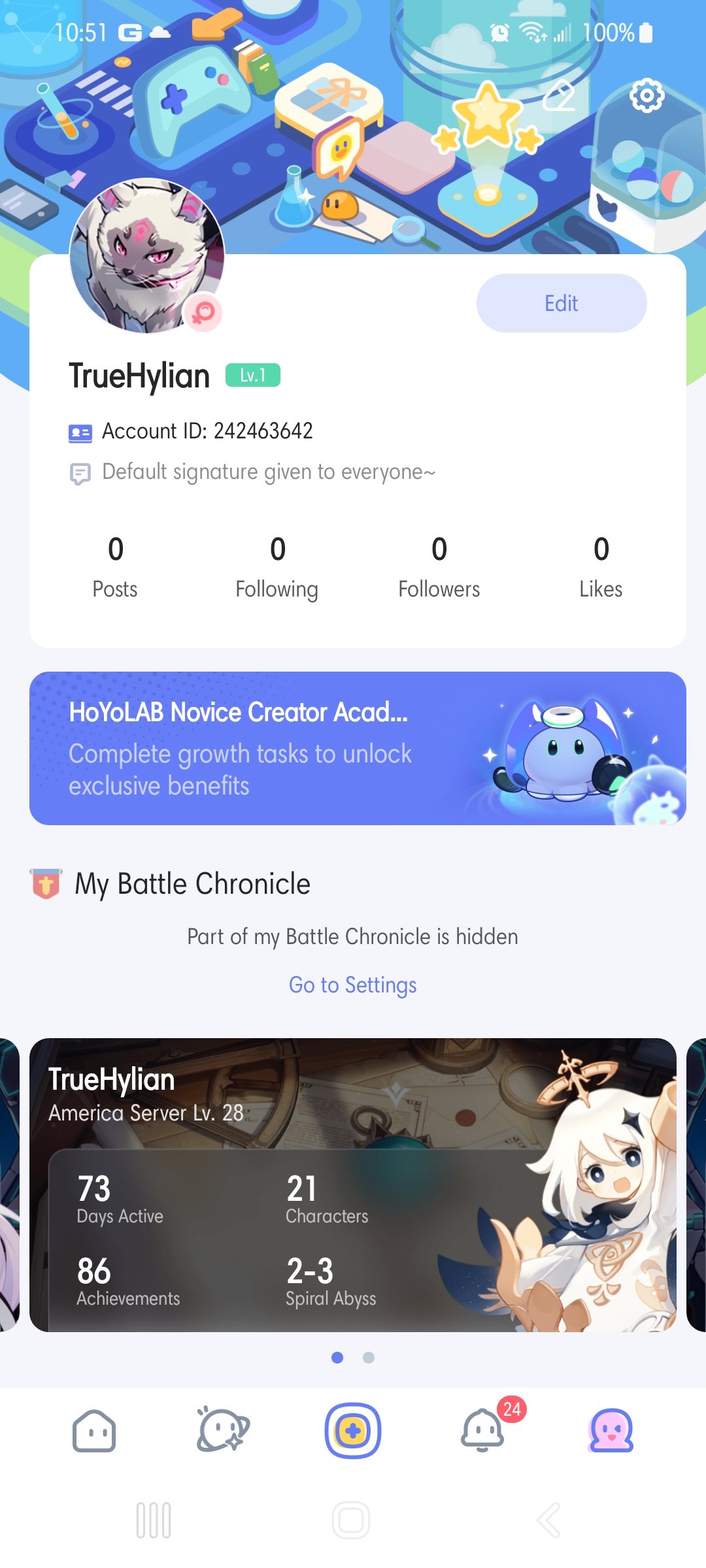 New To App Genshin Impact | HoYoLAB