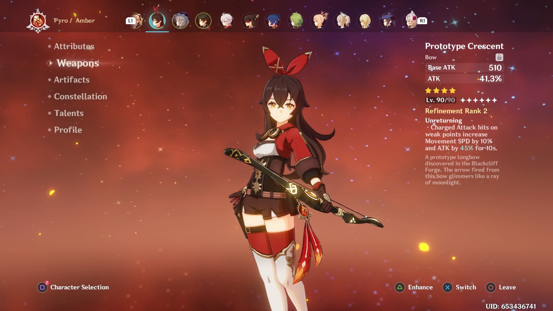 C5 Amber Build! Genshin Impact | HoYoLAB