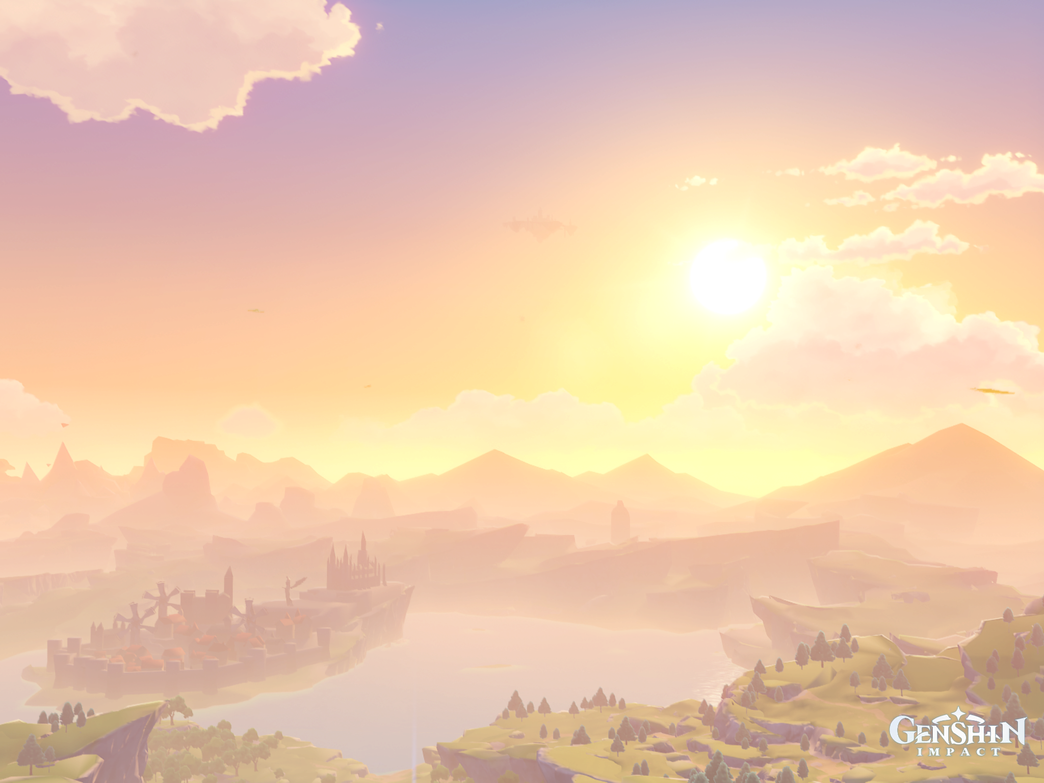 Epic Sunset!! Genshin Impact | HoYoLAB