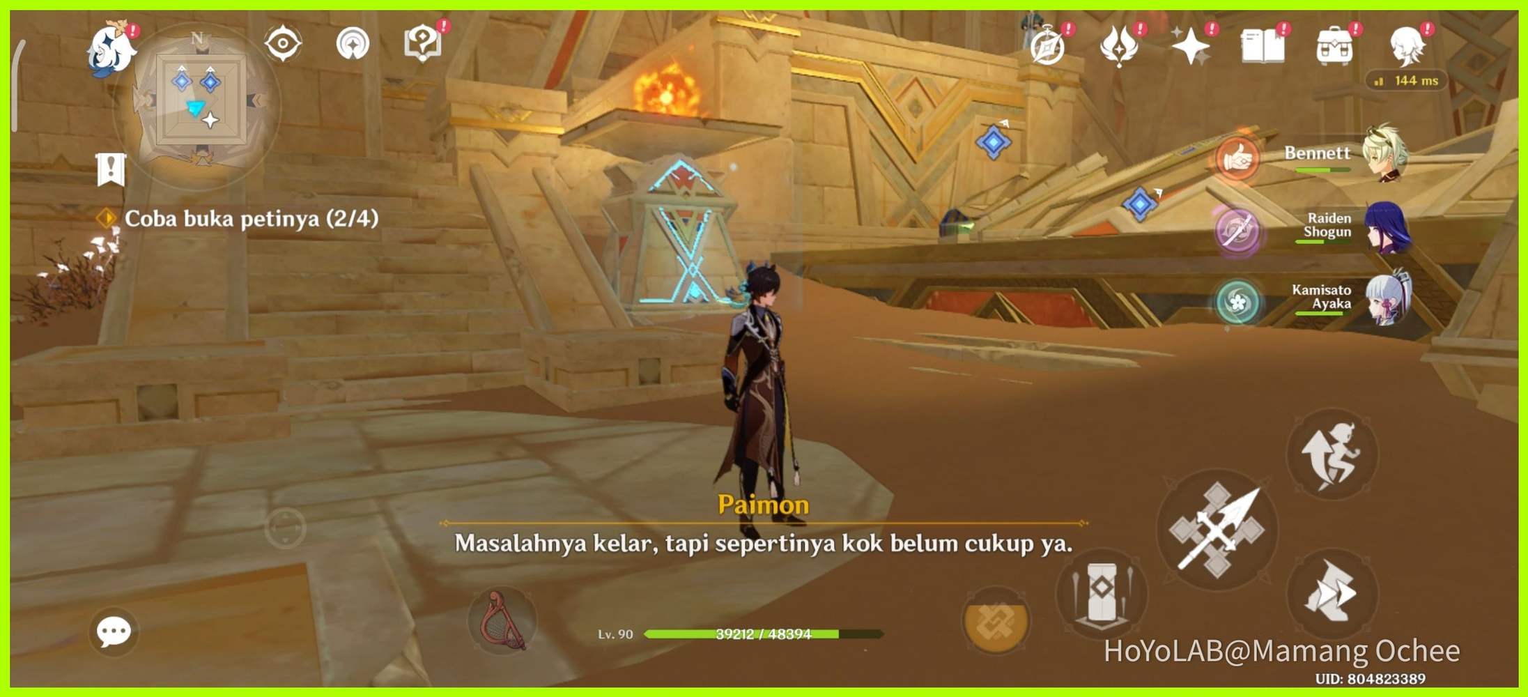 ALL PUZZLE DI WORLD QUEST MIMPI EMAS - SUMERU DESERT (Part 1) Genshin ...