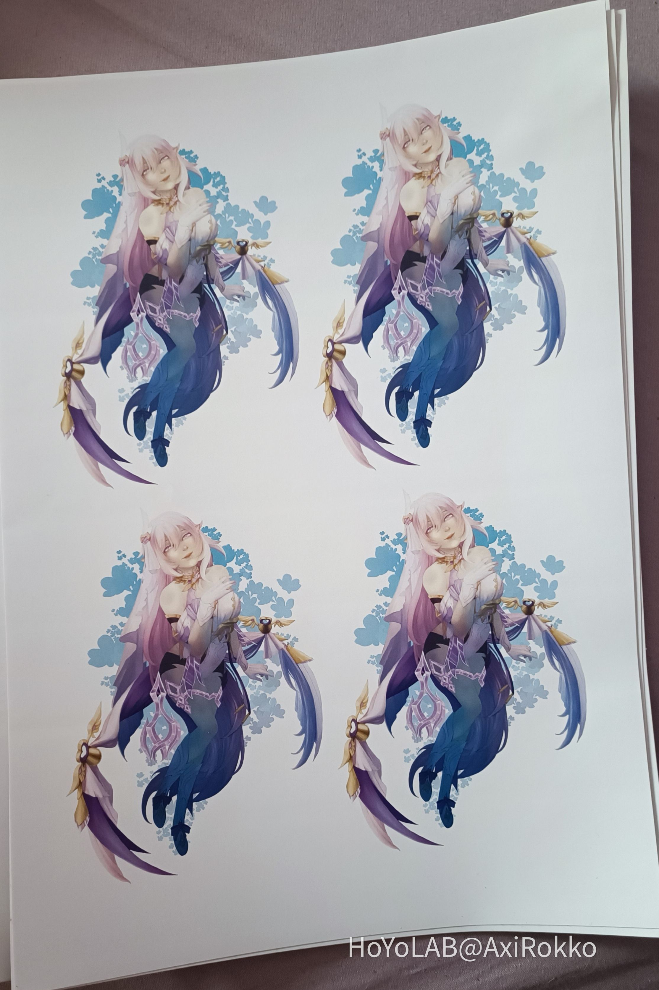 Elysia ans KevinSu stickers Honkai Impact 3rd | HoYoLAB