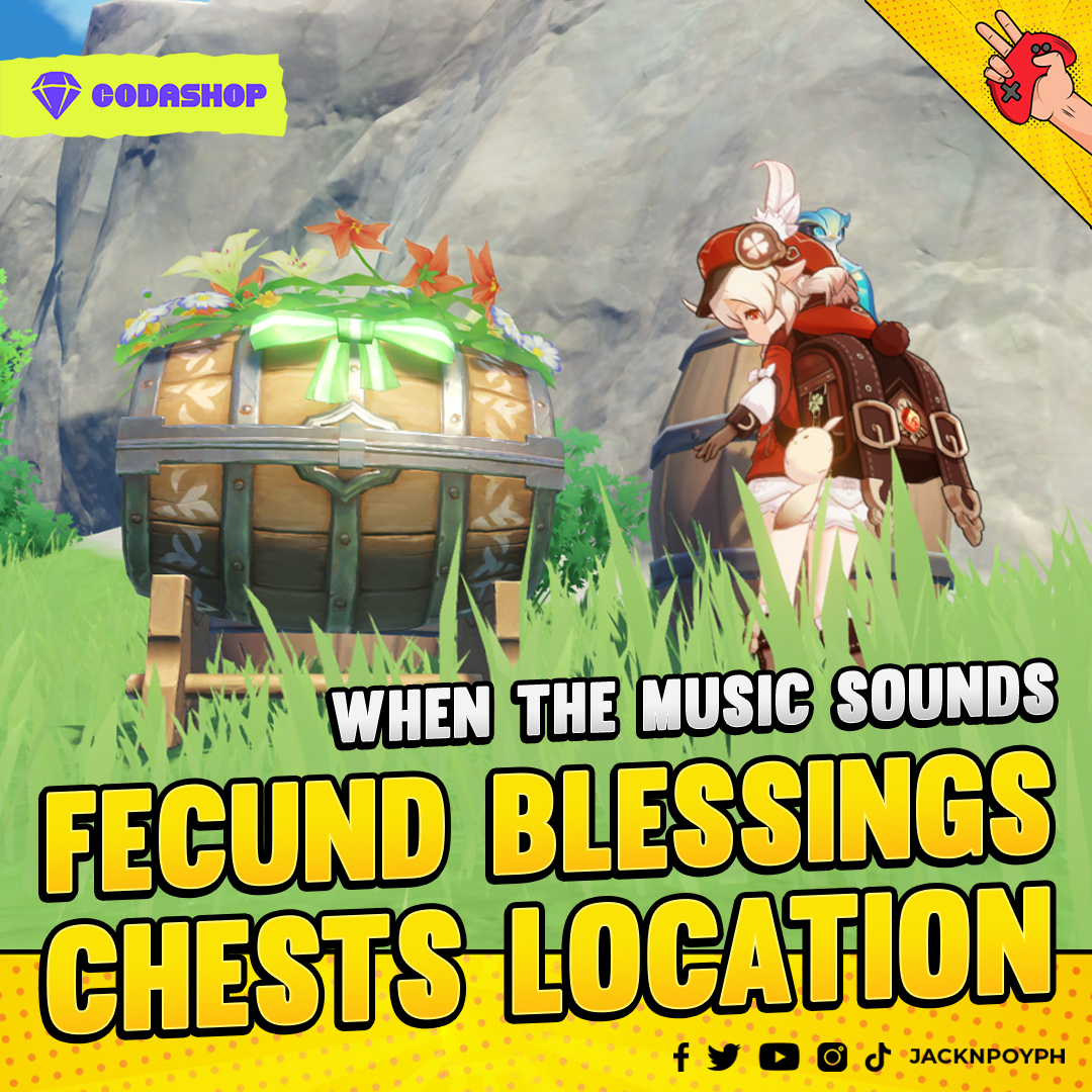 [Version 3.1] Fecund Blessings Chests Location PART 1 Genshin Impact ...