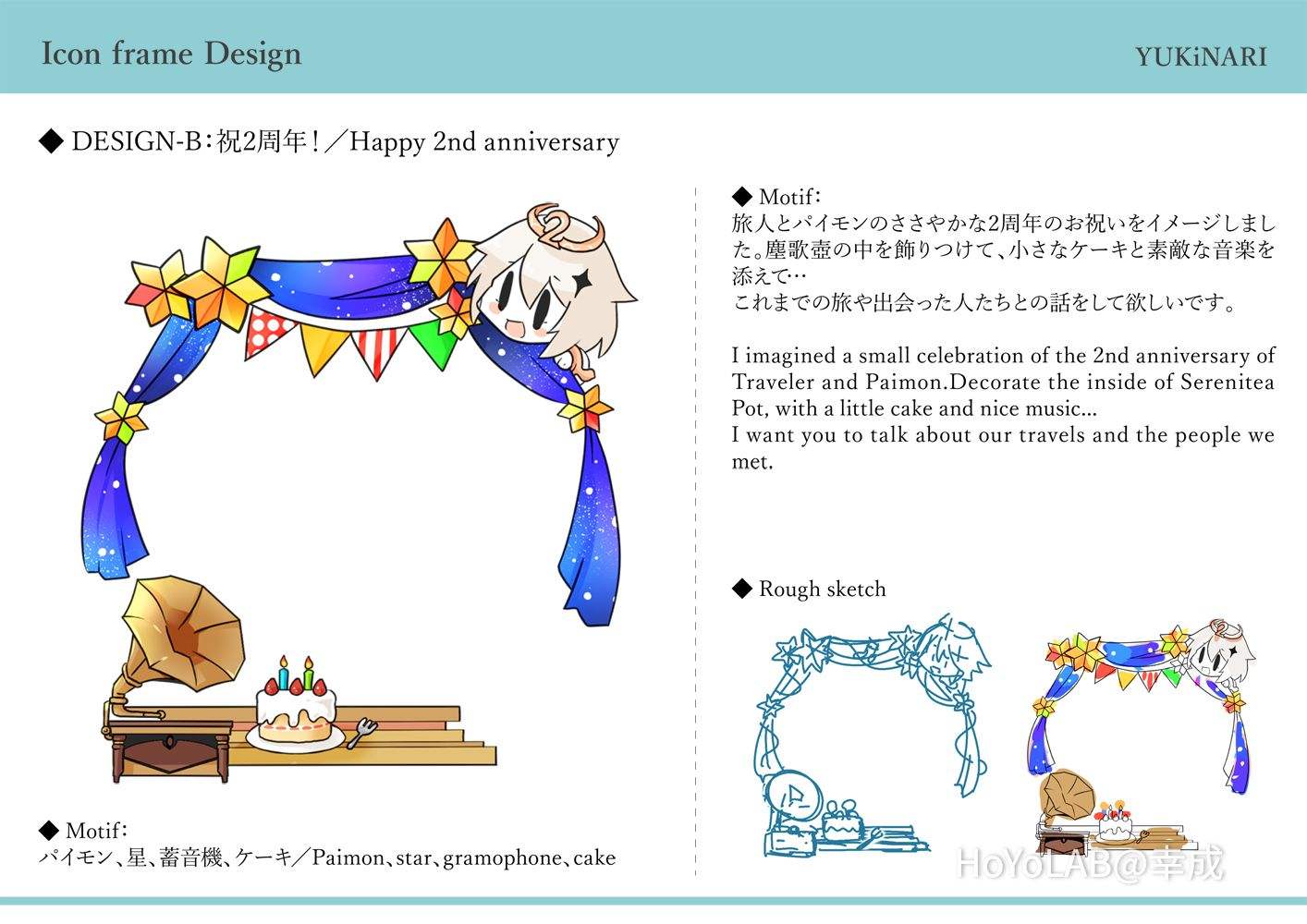 Icon frame Design Genshin Impact | HoYoLAB