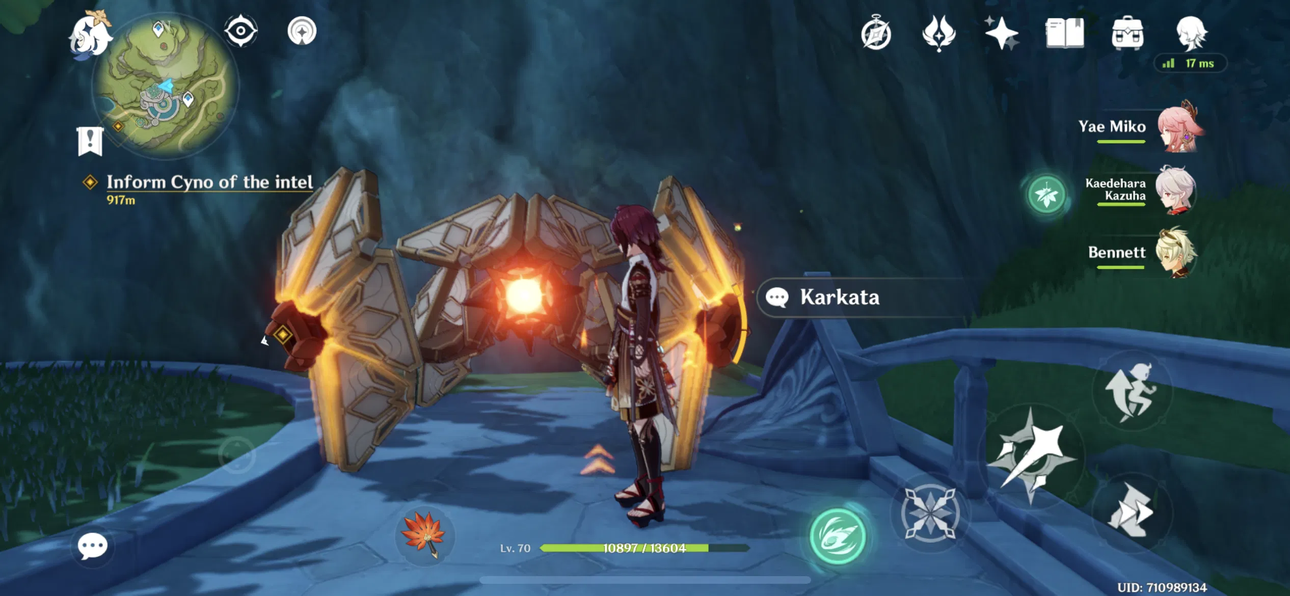 Karkata is still here after the quest! Genshin Impact | HoYoLAB