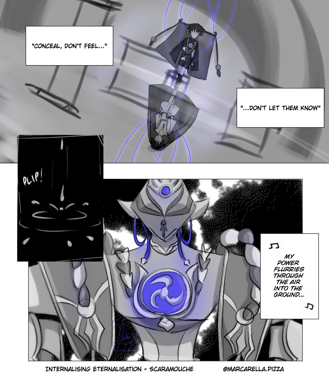 Internalising Externalisation (A Scaramouche Comic) Genshin Impact ...