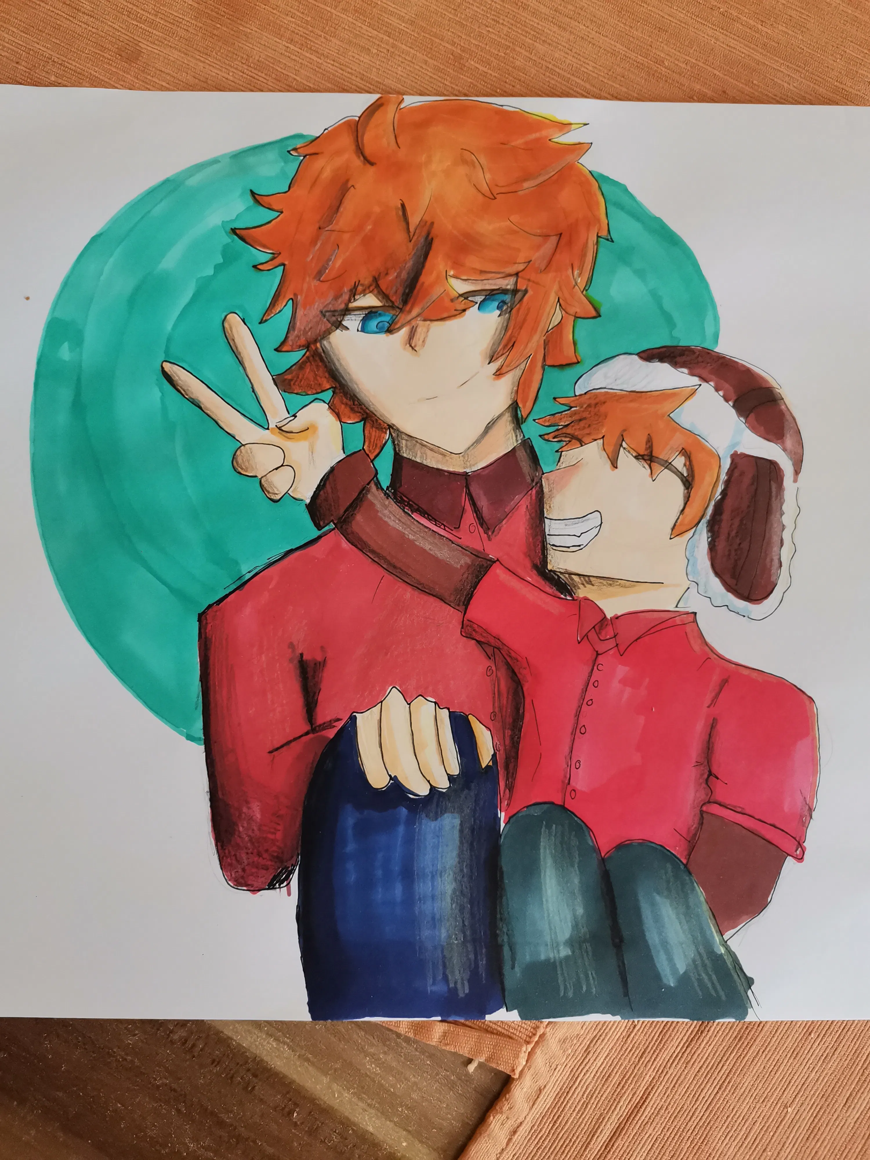 Childe and Teucer Family photo Genshin Impact | HoYoLAB