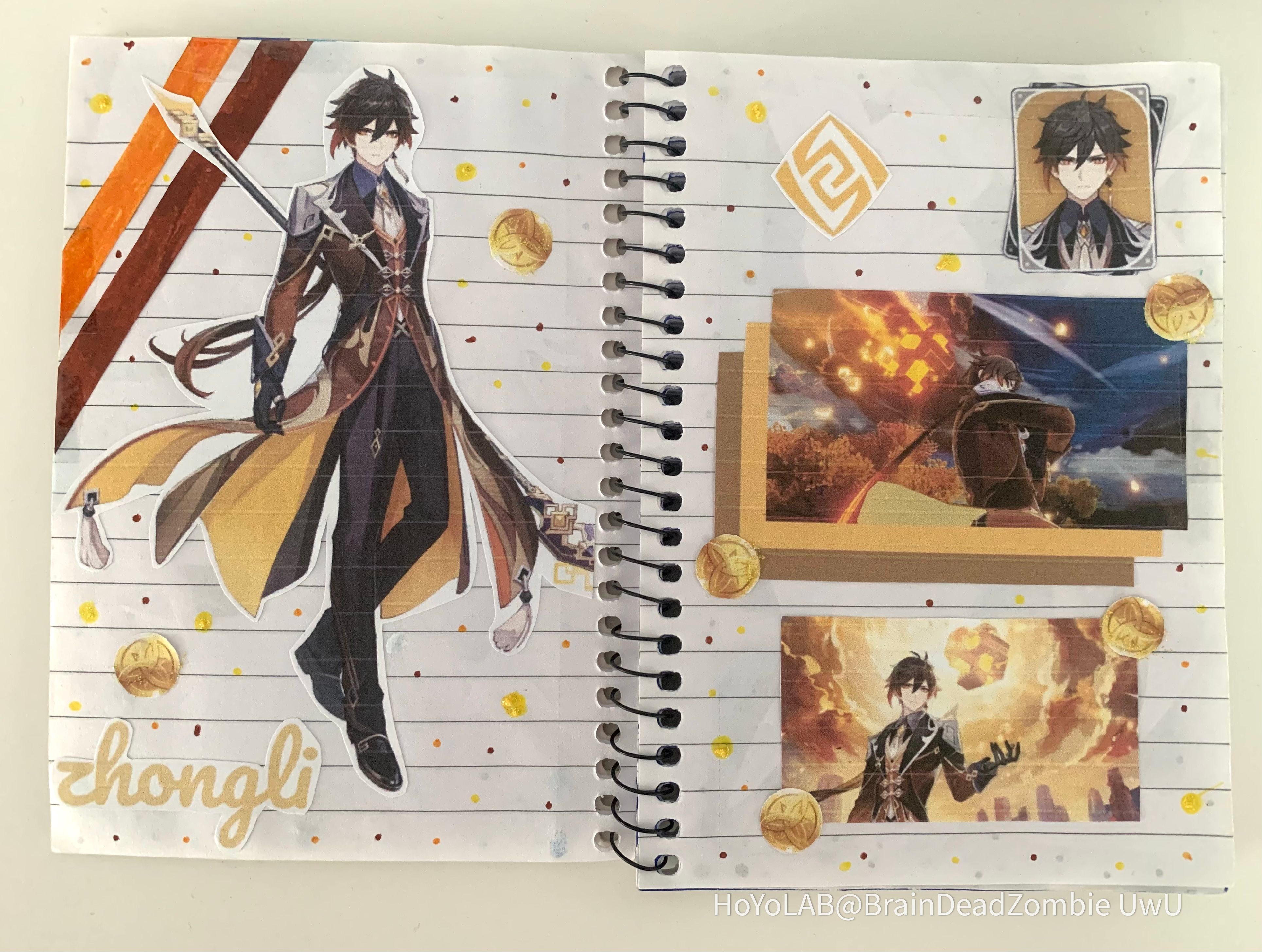 Zhongli Journal Genshin Impact | HoYoLAB