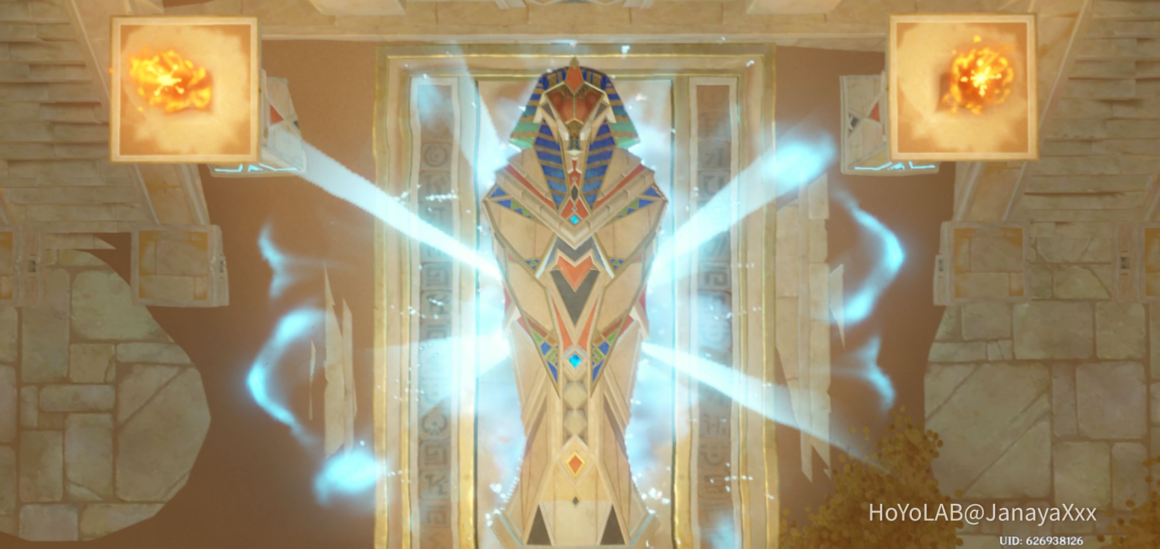 Sumeru Desert Pyrimid Sarcophagus and Tomb Genshin Impact | HoYoLAB