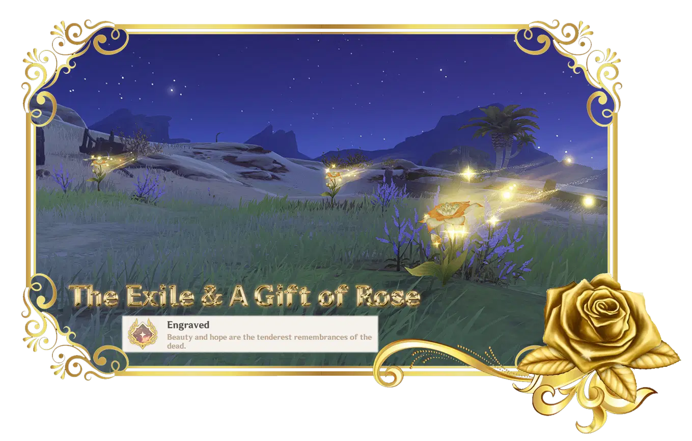 "The Exile and A Gift of Rose" Hidden Quest Masterlist (Updated w ...