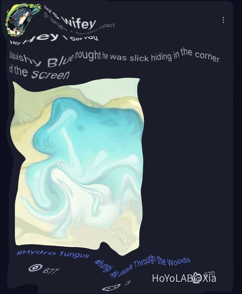 Squishy Blue Genshin Impact | HoYoLAB