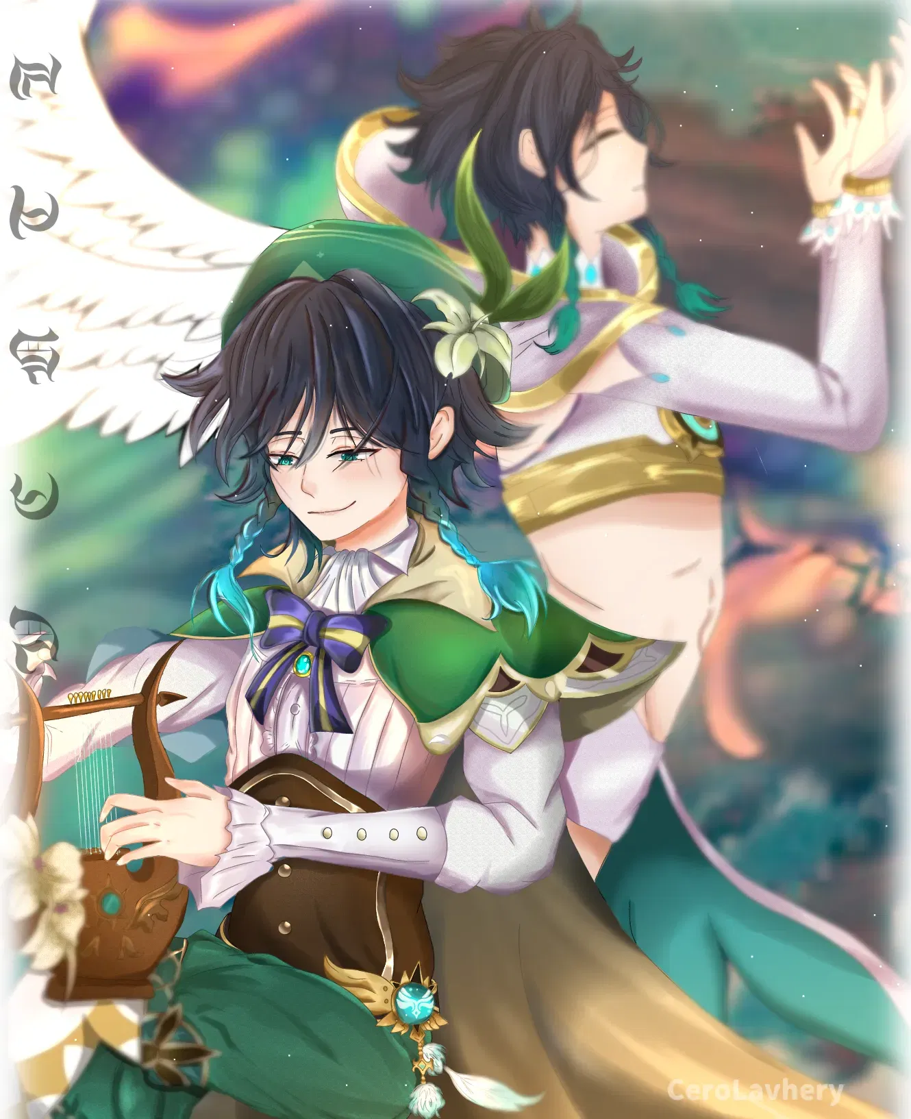 Venti Fanart! Genshin Impact | HoYoLAB