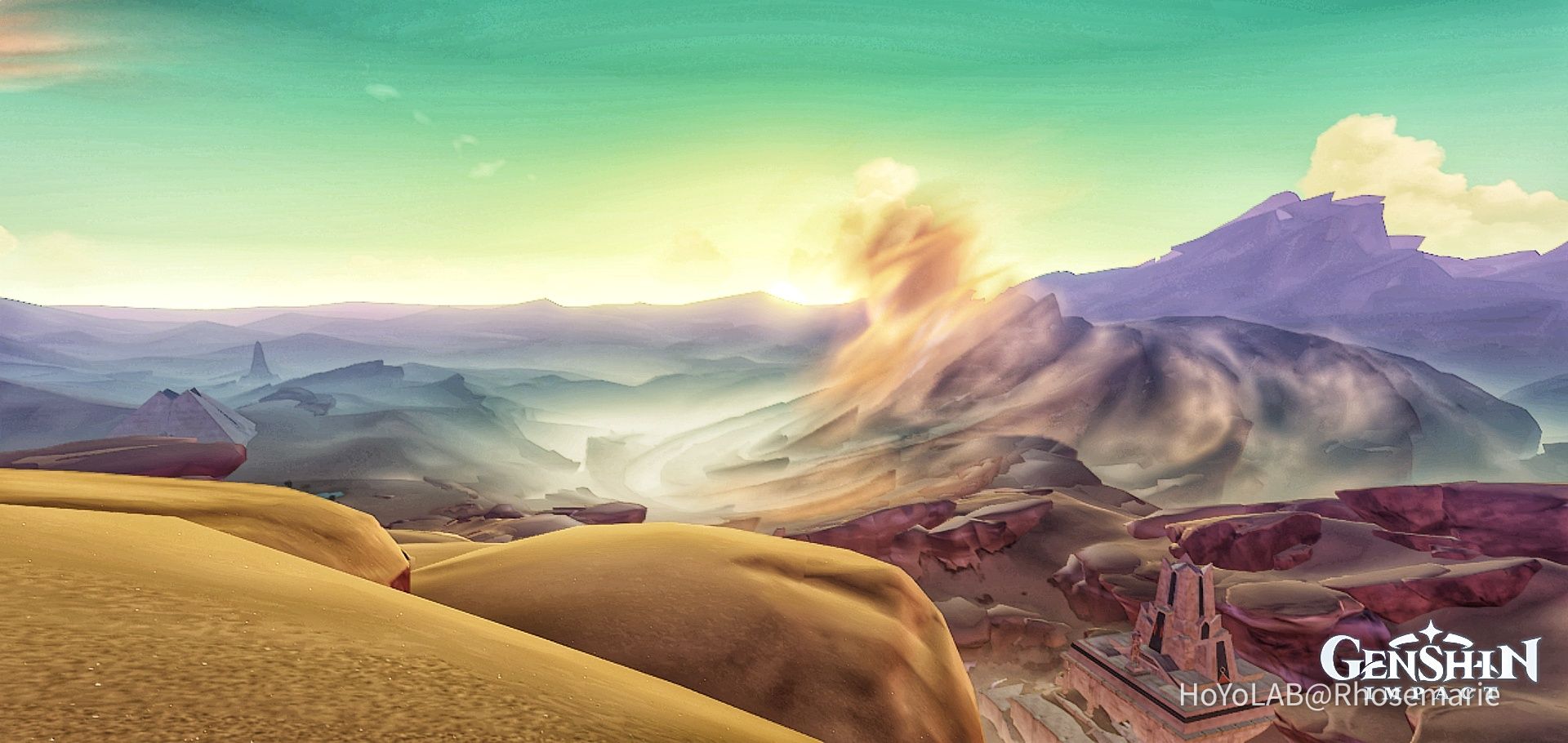 Sandstorm at the edge of Sumeru Genshin Impact | HoYoLAB