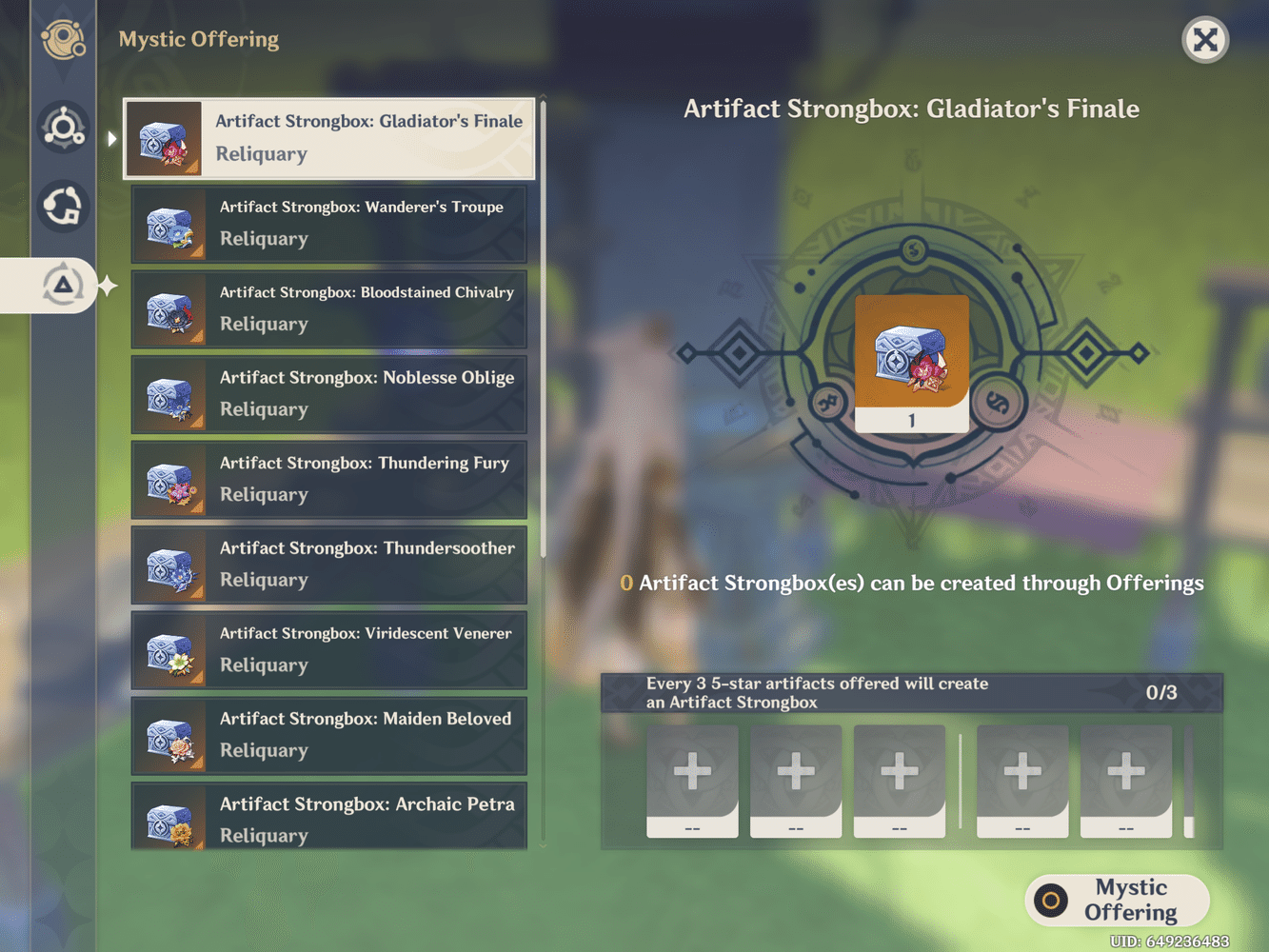 i can finally make artifacts 🤩🤩(..after i get 5 stars💔) Genshin Impact ...