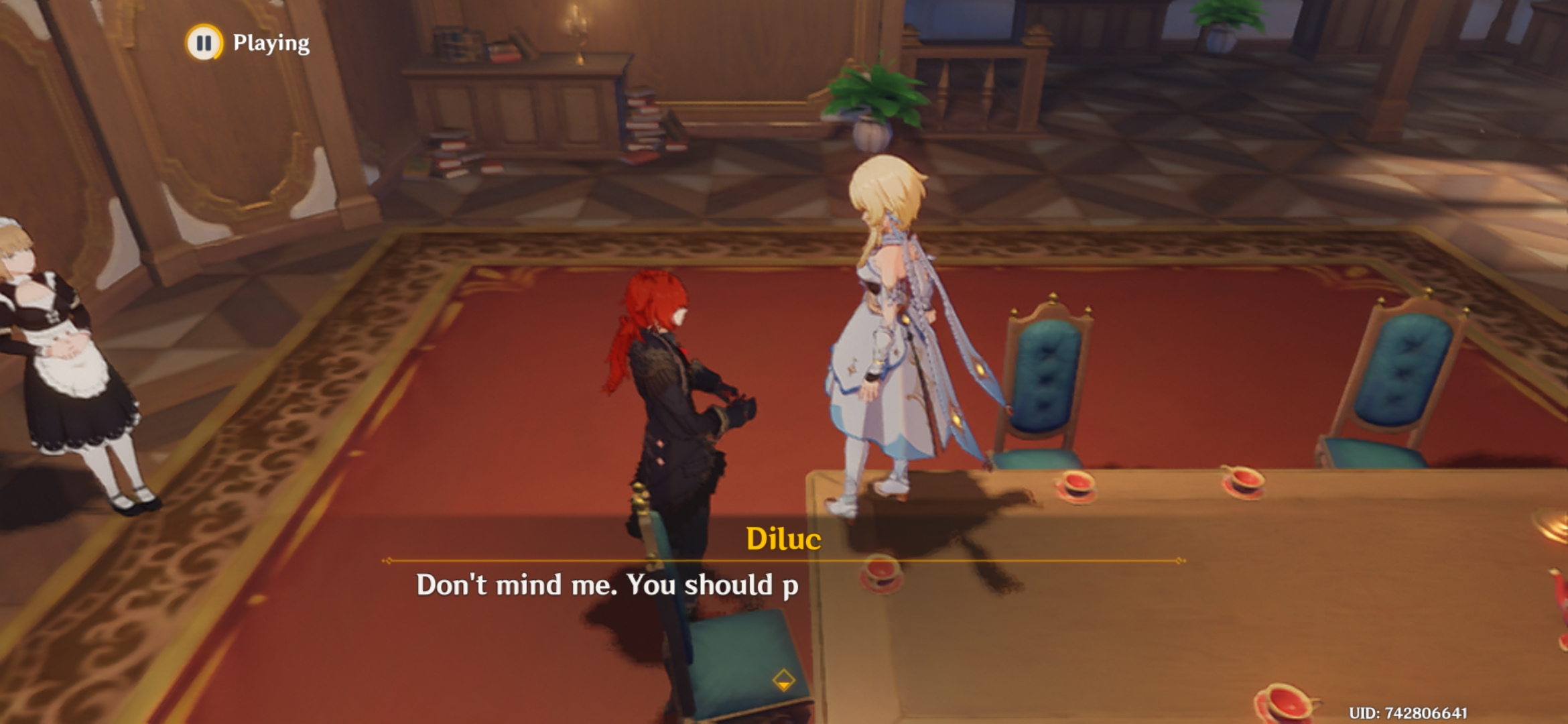 Diluc kissing my feet Genshin Impact | HoYoLAB