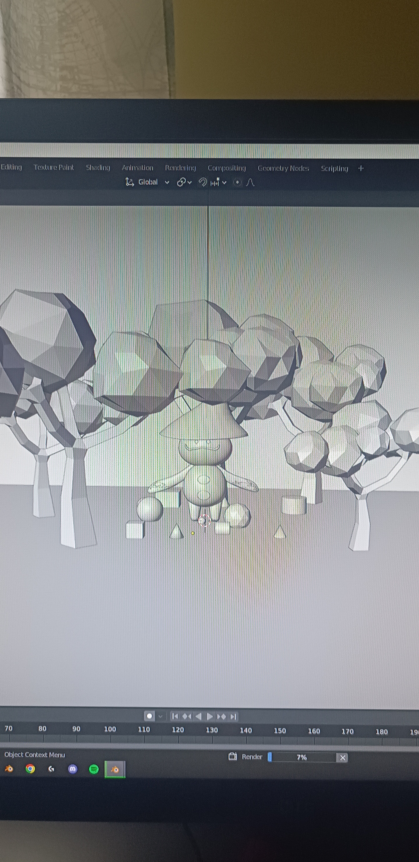 Making an Aranara 3d model in blender results should be posted soon ...