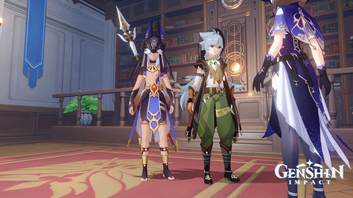 Hmmmm Cyno and Razor... Rather suspicious.... Hmmmmmm Genshin Impact ...