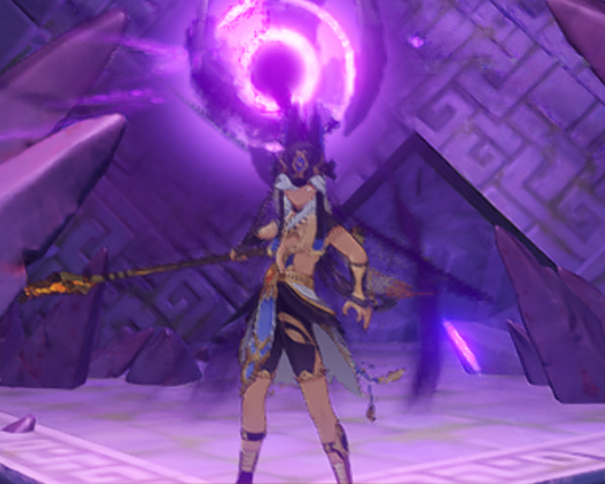 Broken Statue Perfect Place For A King Genshin Impact | HoYoLAB