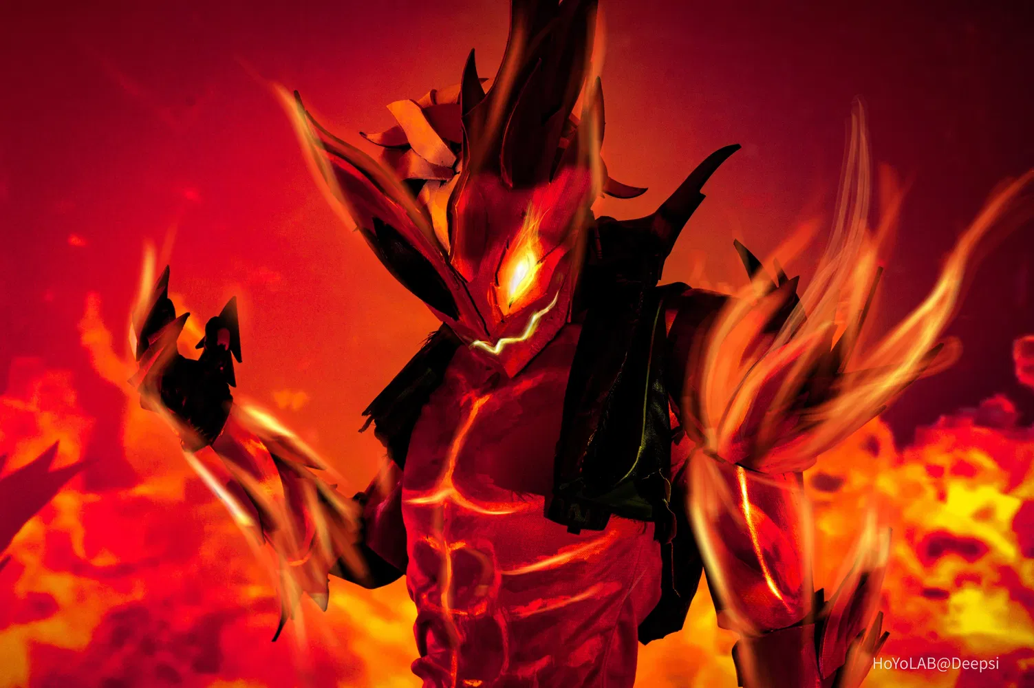 Kalpas Boss form cosplay photoshoot Honkai Impact 3rd | HoYoLAB