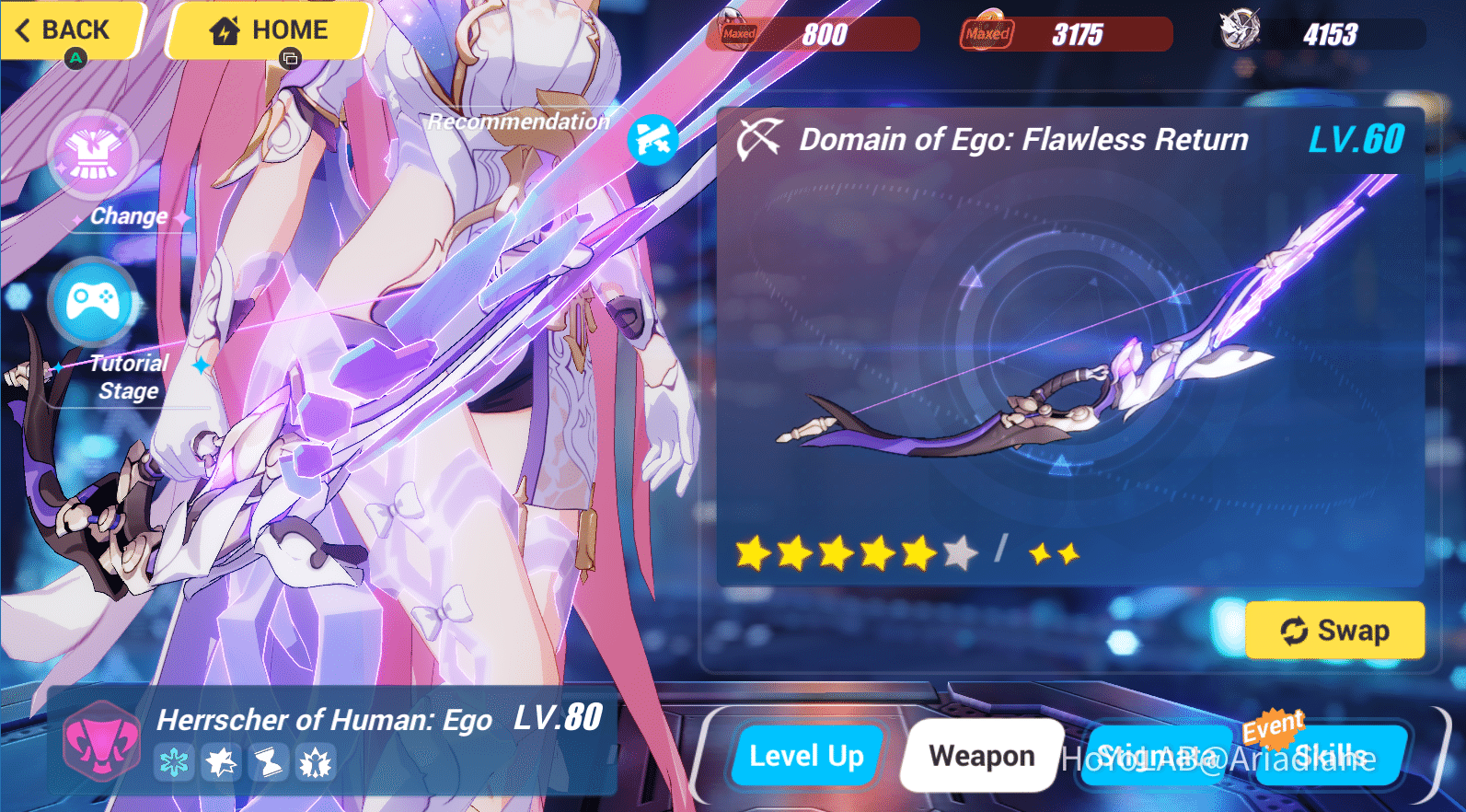 [Patch 6.0 - guide] [Elysian Realm] [Herrscher of Human: Ego] [Burst mode] [3/4 Gear] Elysia ...