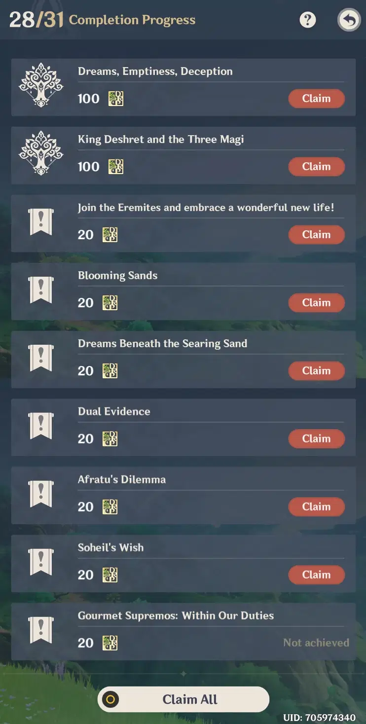 [Version 3.1] Sumeru Desert Chest Count Genshin Impact | HoYoLAB