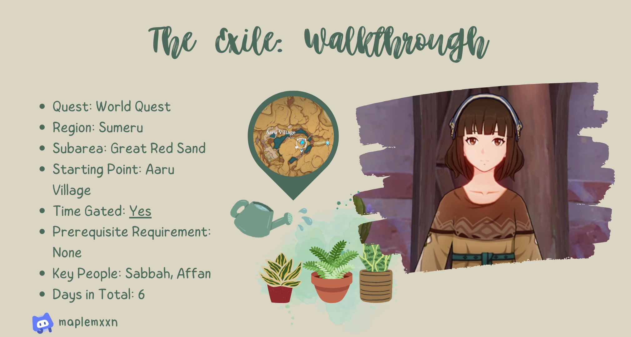 Ver 3.1 | The Exile and A Gifted Rose Day 1 - 6 Genshin Impact | HoYoLAB