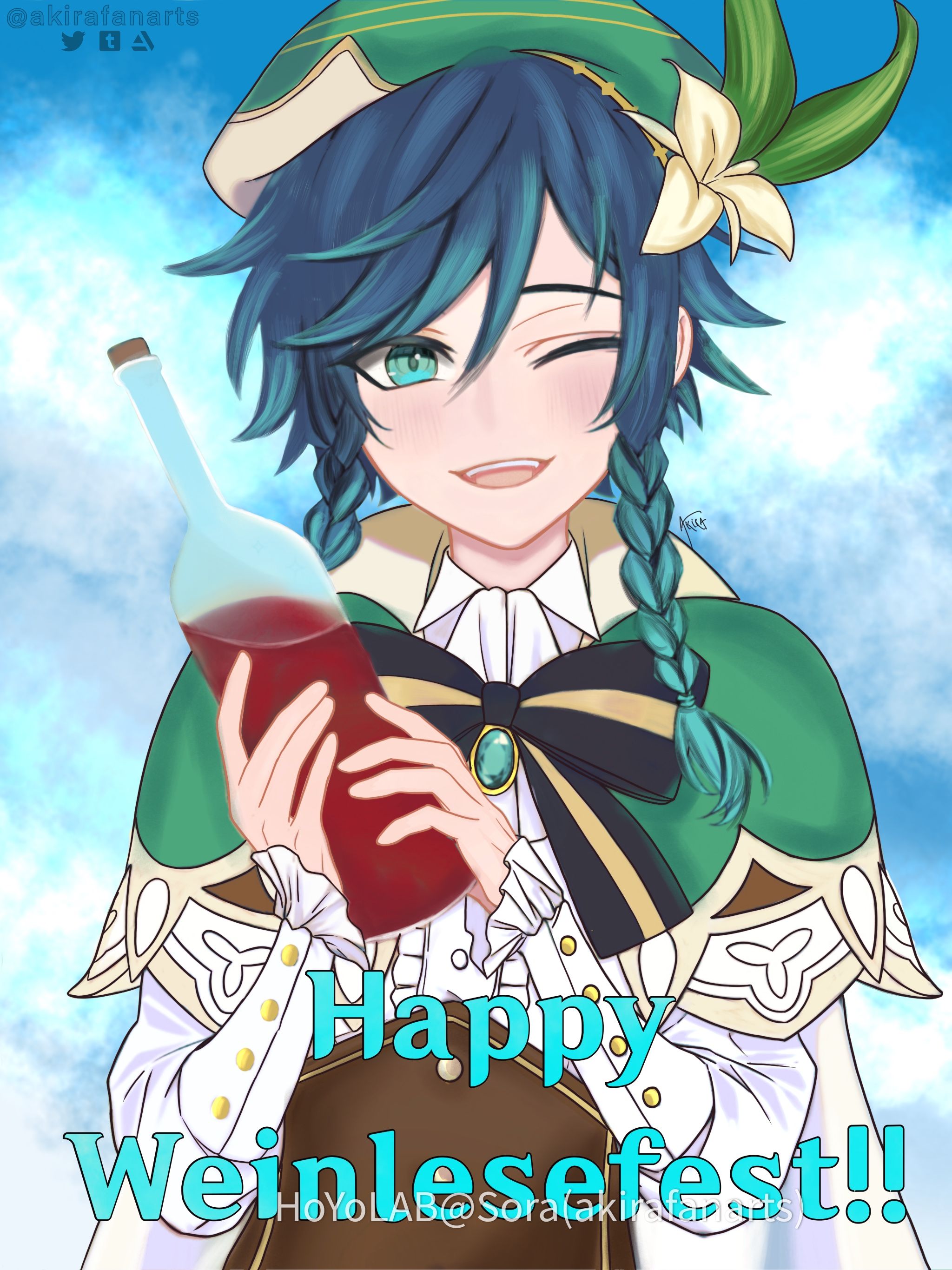 Venti the bard! Genshin Impact | HoYoLAB