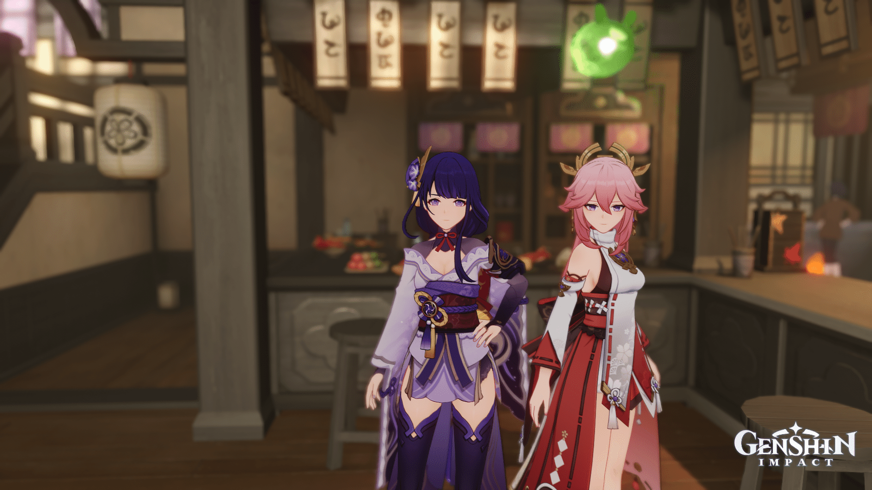 Yae and Raiden Genshin Impact | HoYoLAB