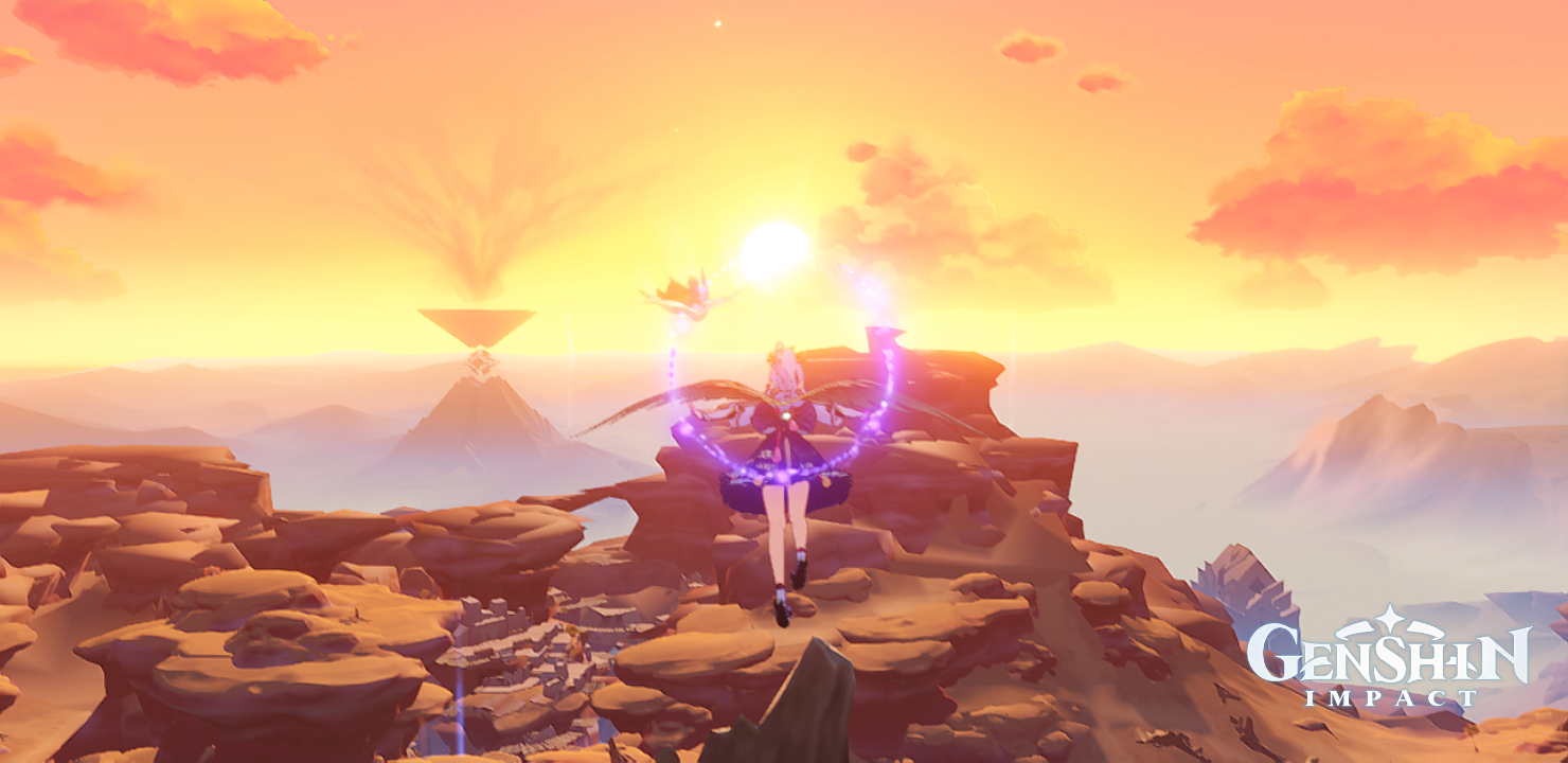 Beautiful Sumeru Sunset Genshin Impact | HoYoLAB