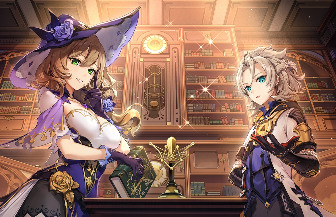 WAKE UP BABE NEW LISA AND ALBEDO ART | Genshin Impact | HoYoLAB