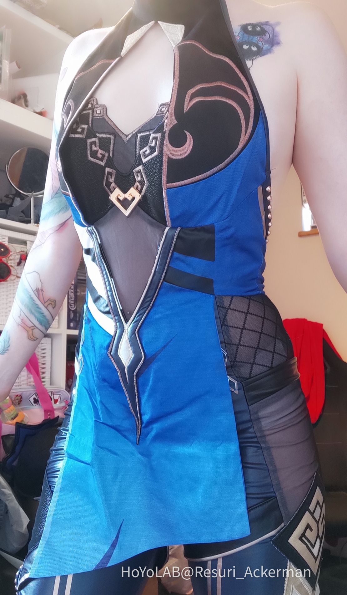 My Yelan Cosplay arrived 🥺💙 Genshin Impact | HoYoLAB