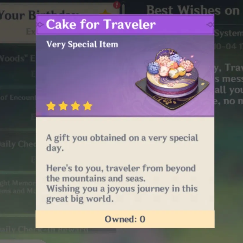 Inazuma themed birthday cake 💗 Genshin Impact | HoYoLAB